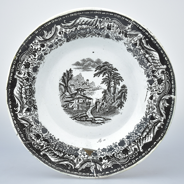 Kilchberg-Schooren ZH, Manufaktur Scheller (1820-1869) | CERAMICA CH